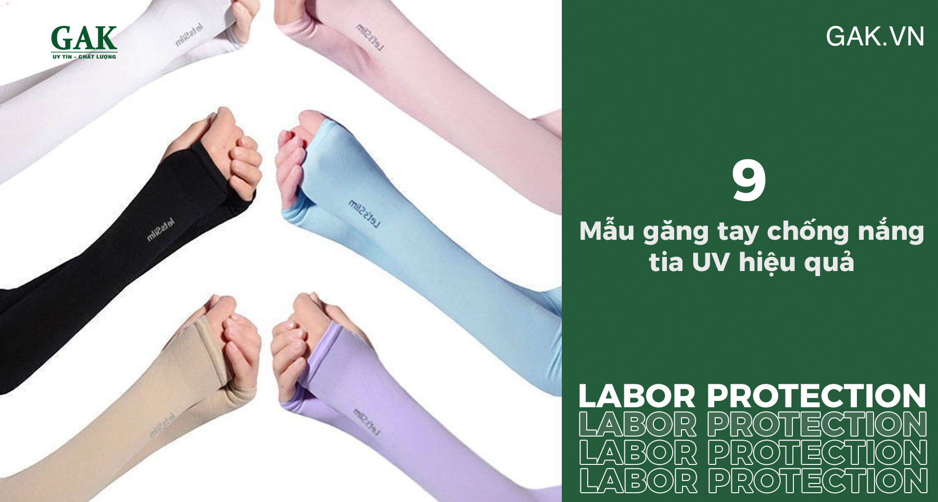 9 Mẫu găng tay chống nắng tia UV hiệu quả