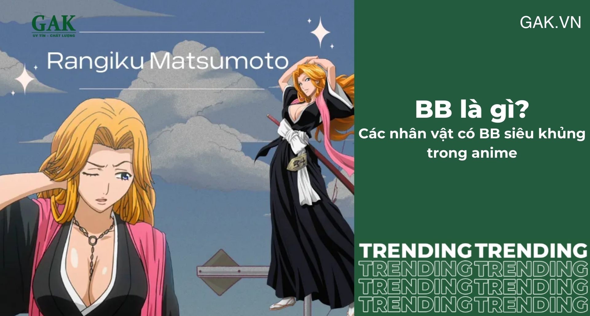 BB là gì? Các nhân vật có BB siêu khủng trong anime