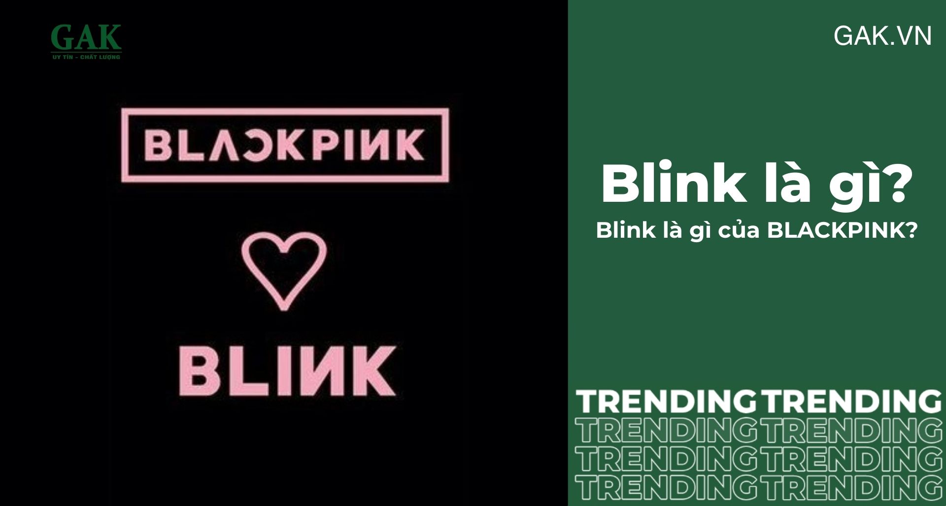 Blink là gì? Blink là gì của BLACKPINK?