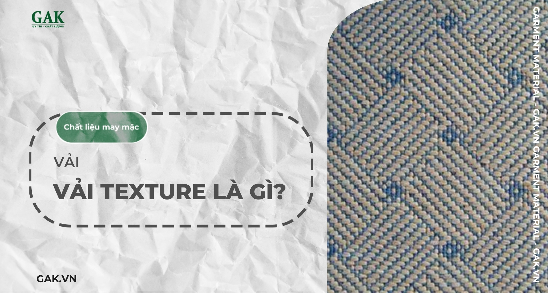 Vải Texture là gì? Ứng dụng của vải Texture trong may mặc
